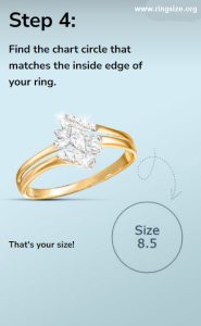 Men's Ring Size Chart - Men's Ring Size Chart - Ring Size Chart